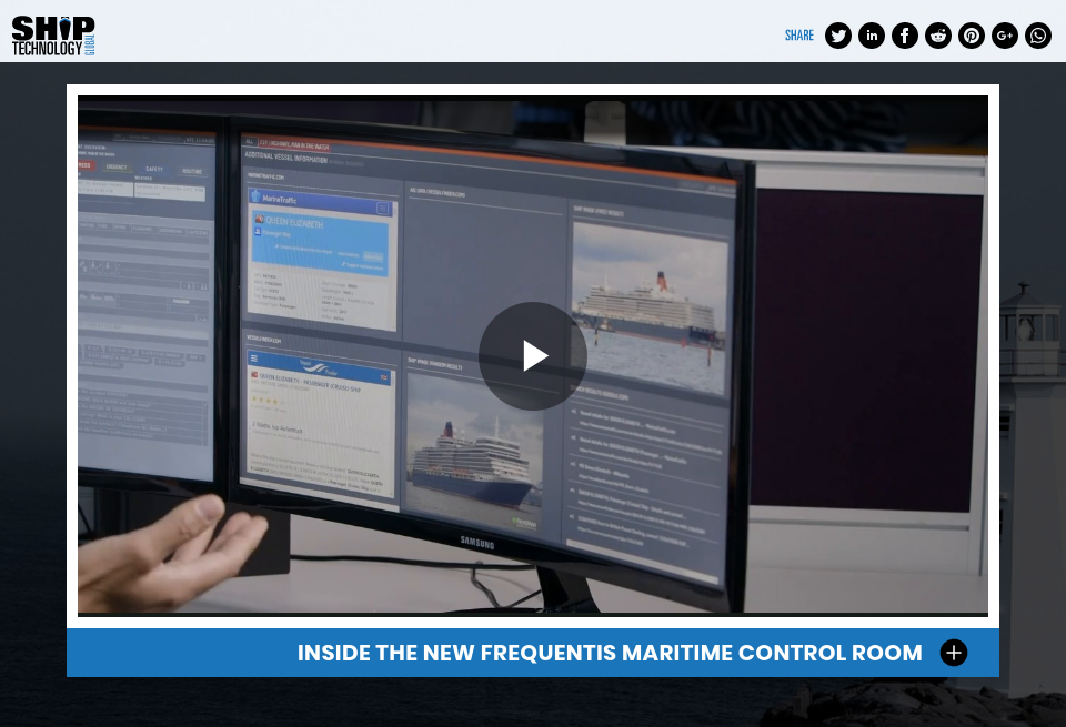 Inside the new Frequentis maritime control room - Ship Technology ...