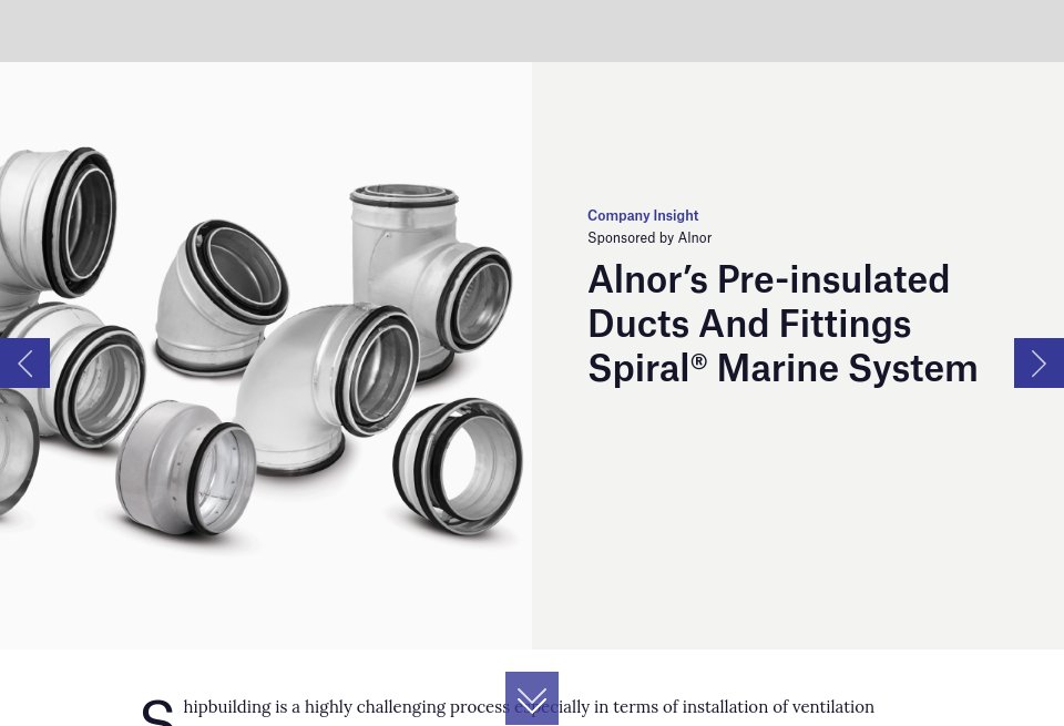 Alnor Company Insight - Ship Technology Global | Issue 92 | December 2024