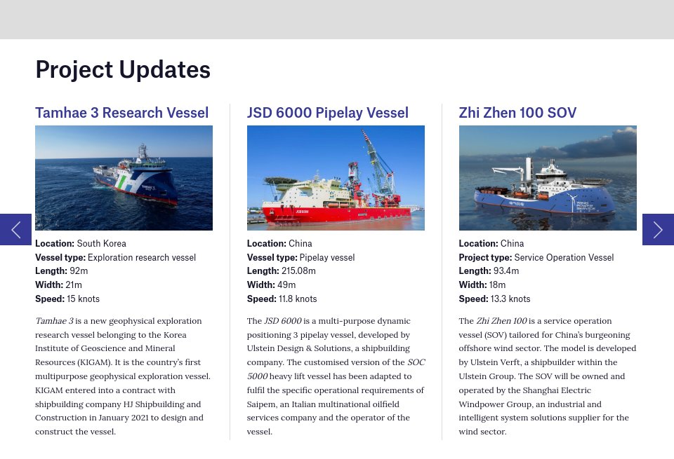 Project Updates - Ship Technology Global | Issue 92 | December 2024