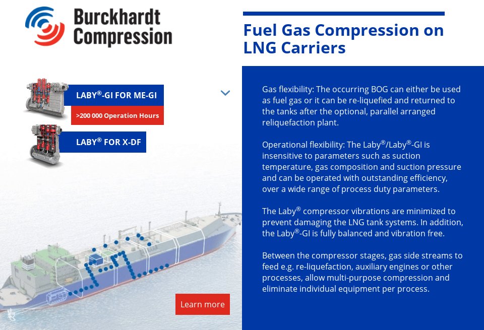 Burckhardt Compression - Ship Technology Global | Issue 68 | January 2020