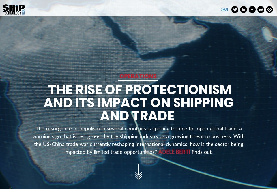 The rise of protectionism and its impact on shipping and trade - Ship ...