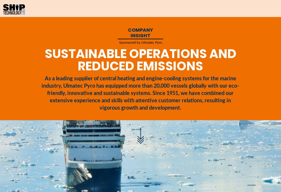 Ulmatec Pyro Company Insight - Ship Technology Global | Issue 71 | July ...