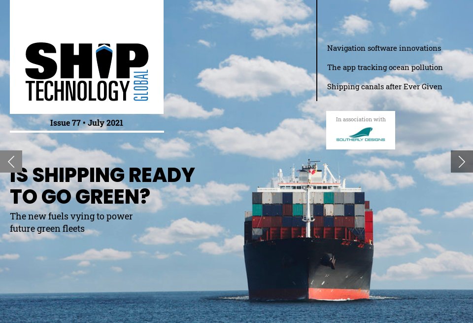 Home | Is shipping ready to go green? - Ship Technology Global | Issue ...