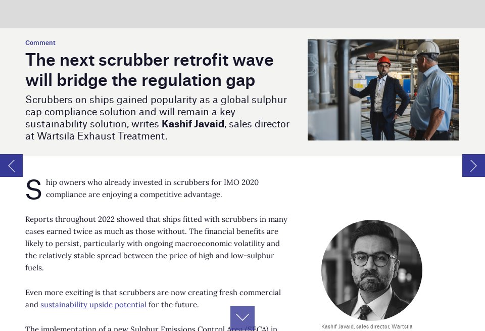 The next scrubber retrofit wave will bridge the regulation gap - Ship ...