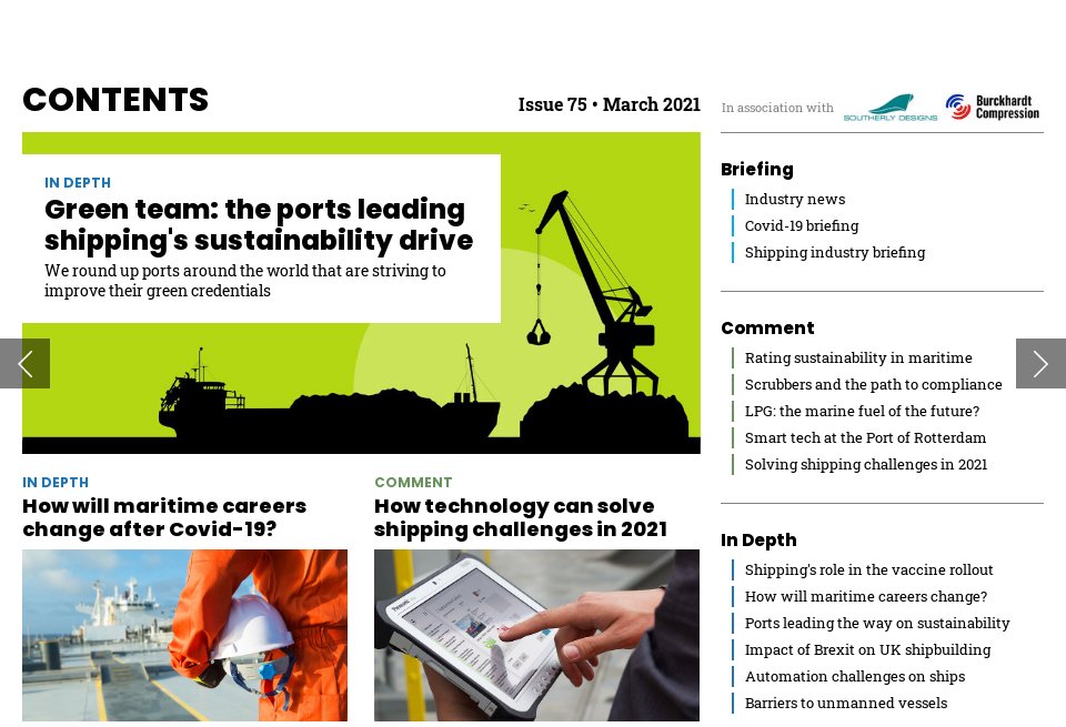 Rating sustainability in the maritime sector with RightShip - Ship ...
