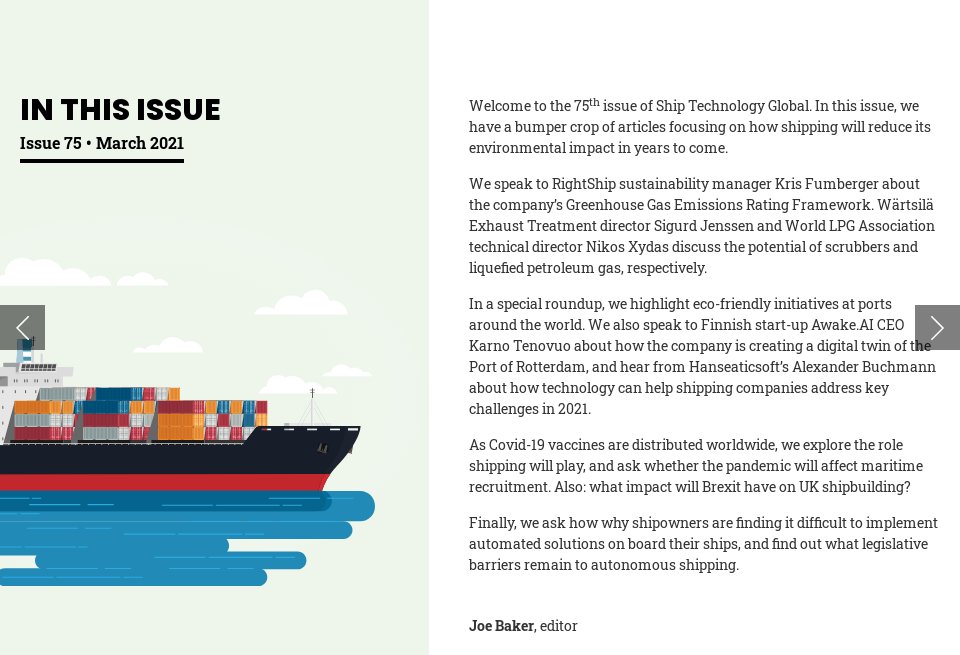 Rating sustainability in the maritime sector with RightShip - Ship ...