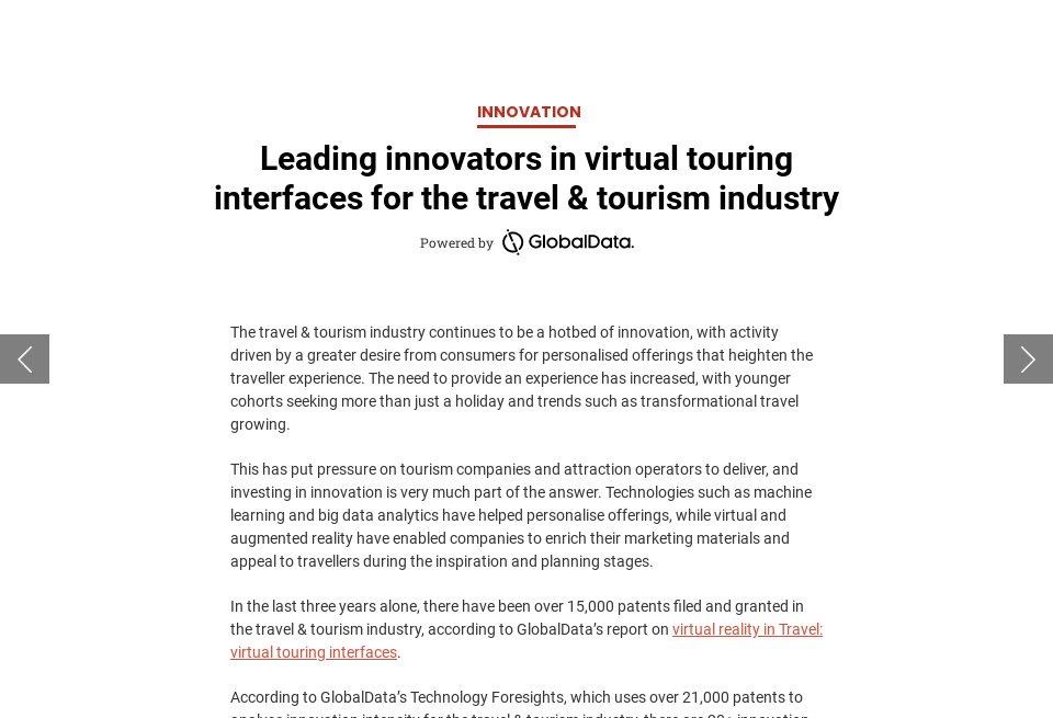 Leading innovators in virtual touring interfaces - Ship Technology Global | Issue 85 | March 2023