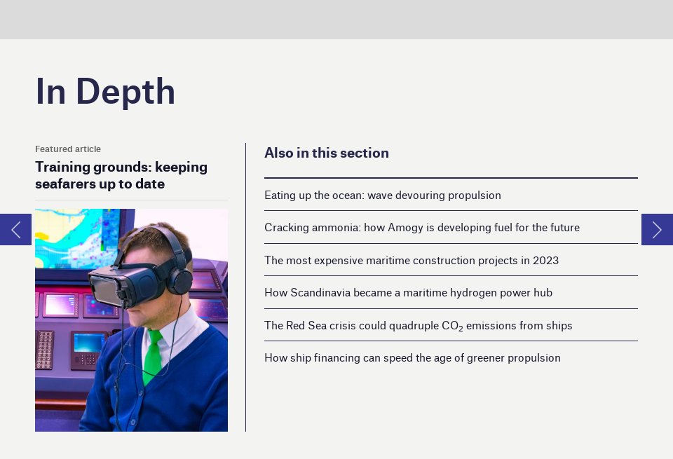 Latest Deals - Ship Technology Global | Issue 89 | March 2024