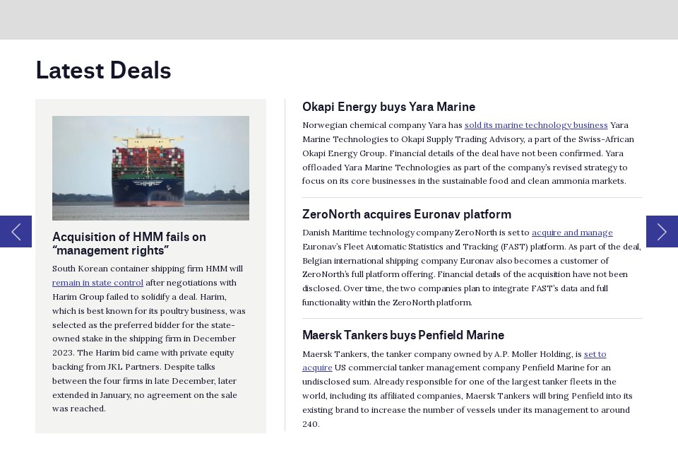 Latest News - Ship Technology Global | Issue 89 | March 2024