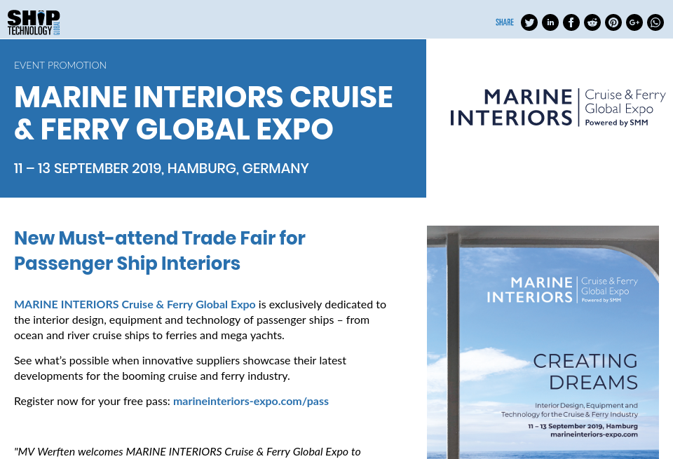 Techwind MarineLifts - Ship Technology Global | Issue 64 | May 2019