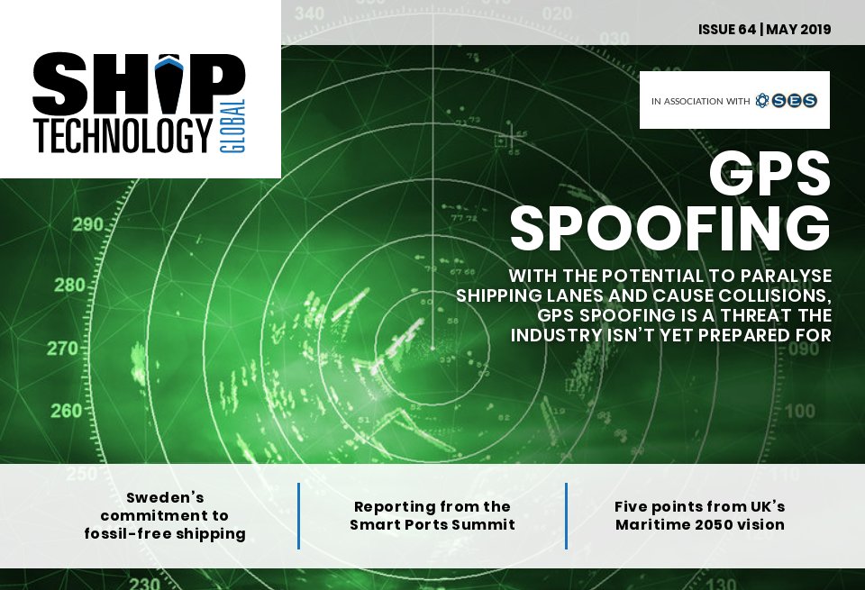 Home | GPS spoofing - Ship Technology Global | Issue 64 | May 2019