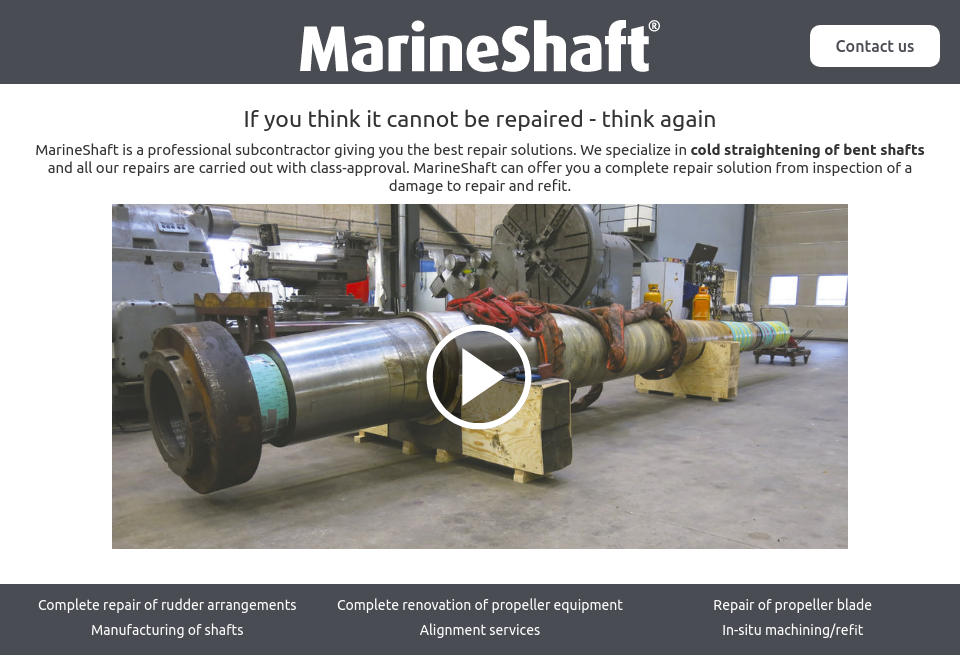 MarineShaft - Ship Technology Global | Issue 64 | May 2019