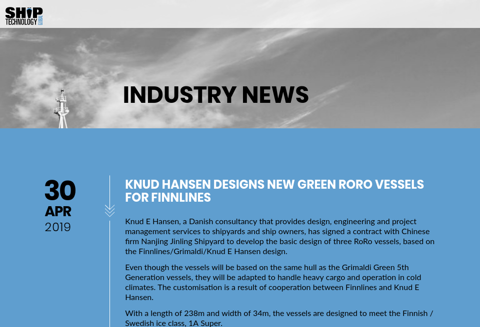 Techwind MarineLifts - Ship Technology Global | Issue 64 | May 2019