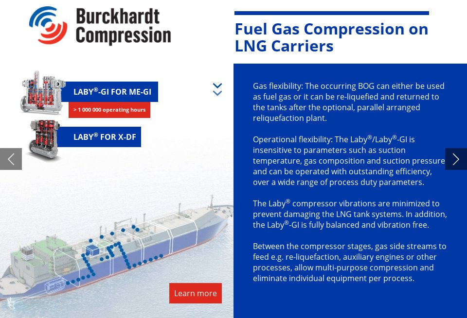 Burckhardt Compression - Ship Technology Global | Issue 79 | November 2021