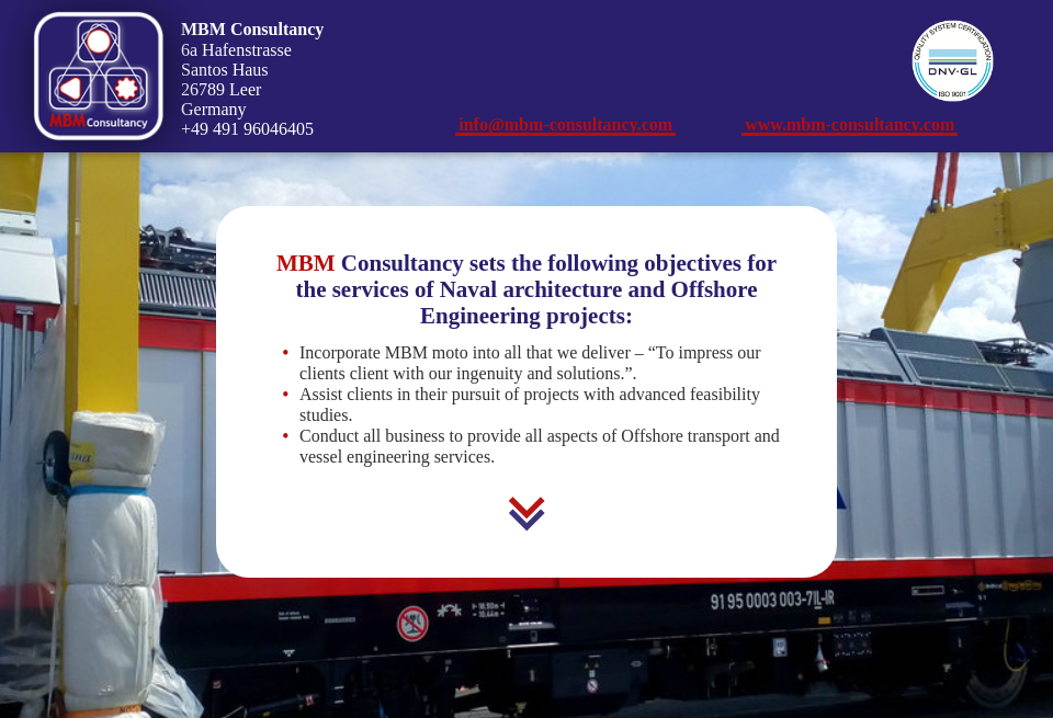 MBM Consultancy - Ship Technology Global | Issue 58 | September 2018