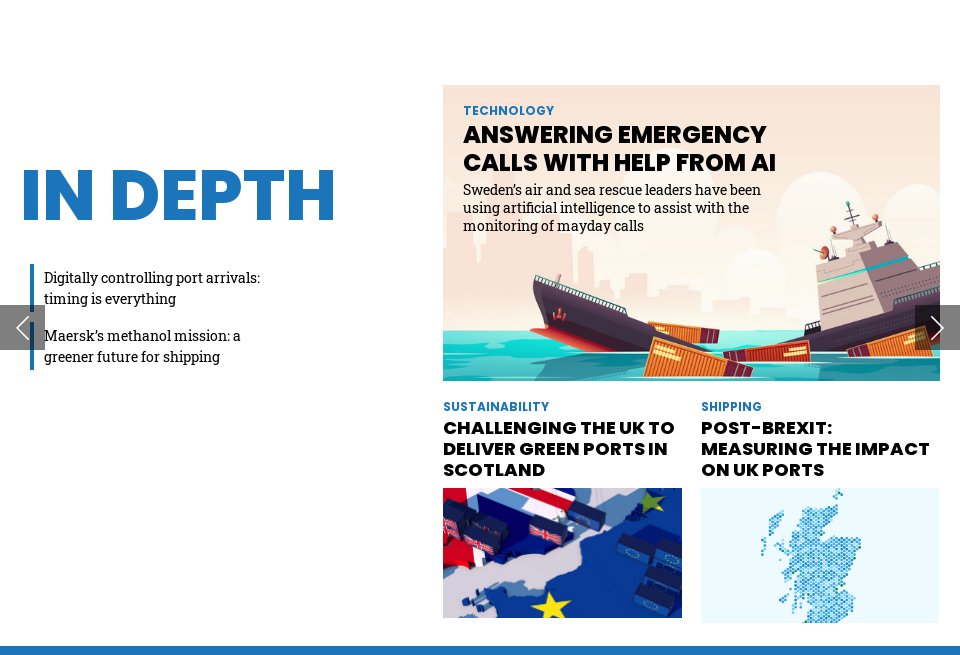 Lighting up ports' sustainability goals - Ship Technology Global ...