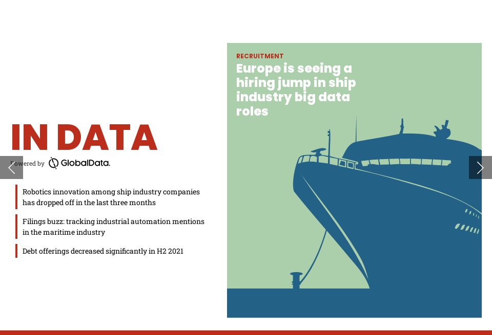 In Data - Ship Technology Global | Issue 83 | September 2022