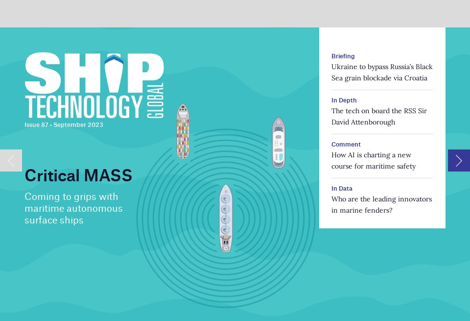 Home | Critical MASS - Ship Technology Global | Issue 87 | September 2023